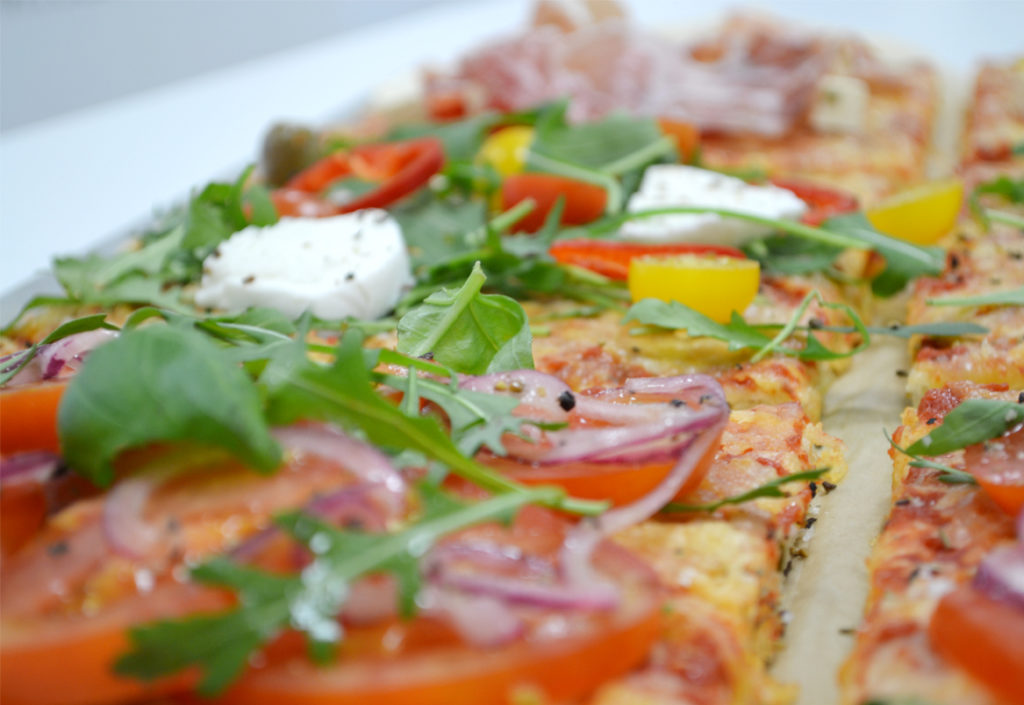 Gluteeniton Pizzapohja 1/2 GN 260 g VGN – Rollfoods